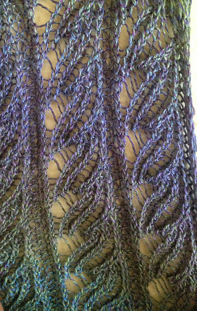 Ravelry: MissMnBK's Russian cable weaves