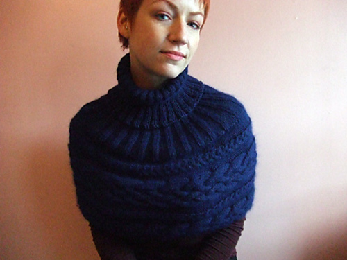 Ravelry: Shoulder Shrug (Turtle Neck) pattern by Patons