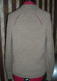 Ravelry: MissMysterious' Shifted Eyelet Yoke Sweater