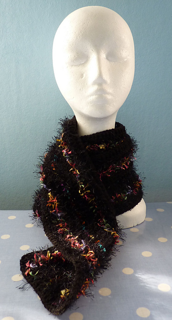 Ravelry: Fun Fun-Fur Scarf pattern by Rainsford