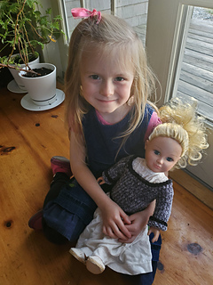 Ravelry: MissV-Girl's Doll Sweater