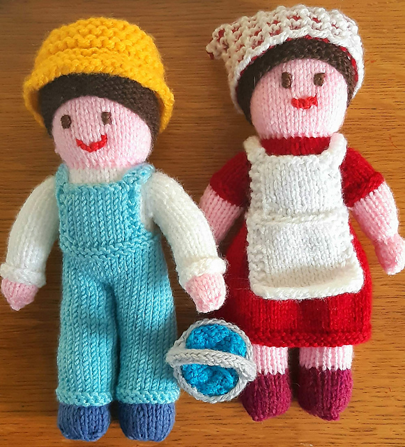 Ravelry: Jack and Jill pattern by Sarah Keen