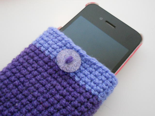 Ravelry: Easy Crochet iPhone Case pattern by Karen Janine