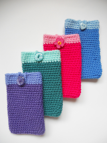 Ravelry: Easy Crochet iPhone Case pattern by Karen Janine
