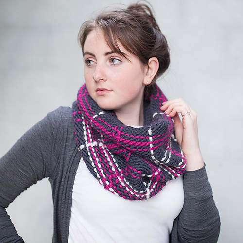 Ravelry: Tartan Themed Snood pattern by The Woven Co