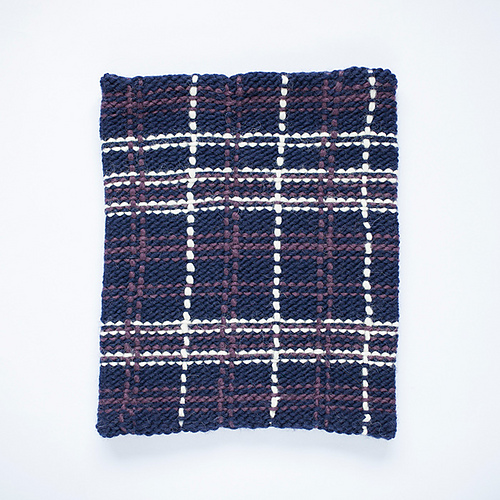 Ravelry: Tartan Themed Snood pattern by The Woven Co
