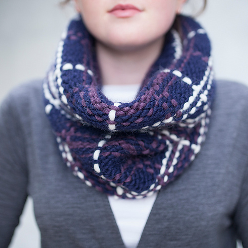 Ravelry: Tartan Themed Snood pattern by The Woven Co