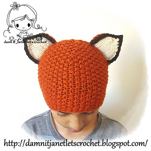 Ravelry: Fox Beanie pattern by Janet Carrillo