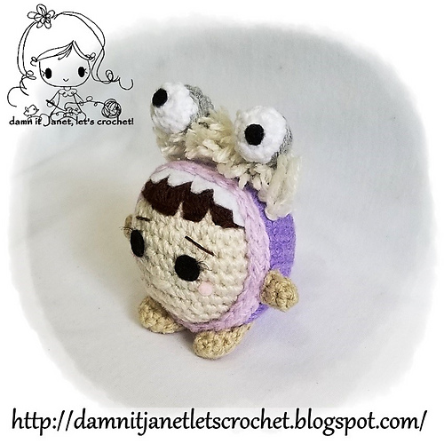 Ravelry: Round Plush Boo pattern by Janet Carrillo