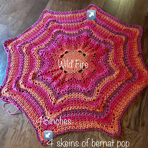 Ravelry: WildFire pattern by M. Kilpatrick