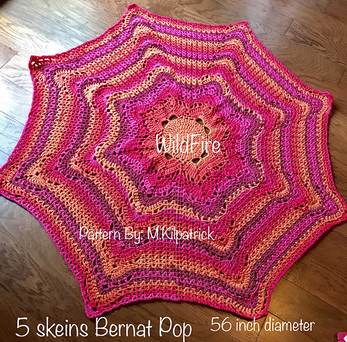 Ravelry: WildFire pattern by M. Kilpatrick