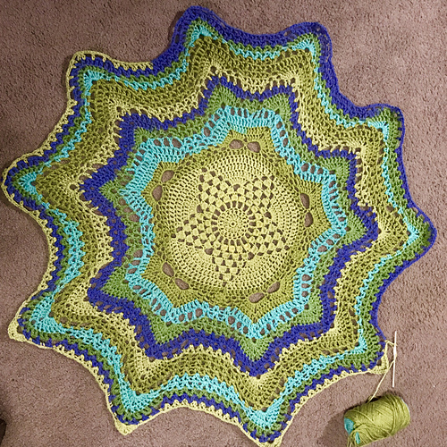 Ravelry: Wildfire Flower pattern by M. Kilpatrick