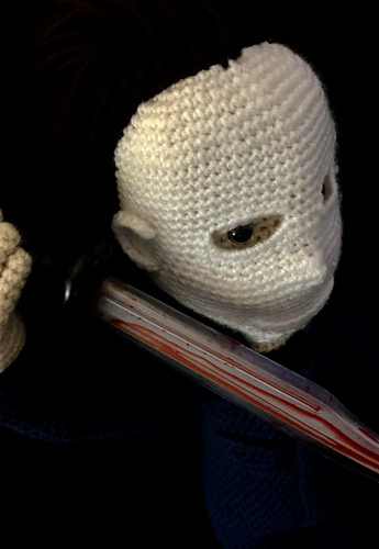 Ravelry: Creepy Masked Man pattern by Melinda Kindley