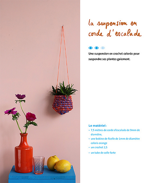 Ravelry: la suspension en corde d’escalade pattern by Mademoiselle ...