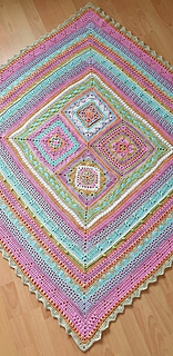 Ravelry: MoYa Summer Love Throw pattern by MoYa Yarn