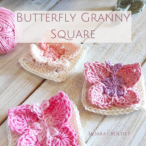 Ravelry: Butterfly Granny Square pattern by Roseanna Murray
