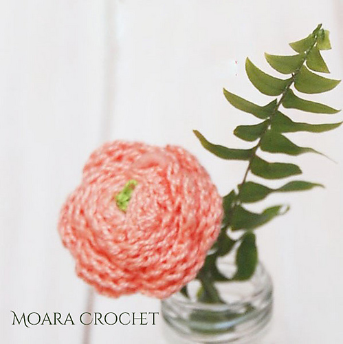 Ravelry: Ranunculus Flower pattern by Roseanna Murray