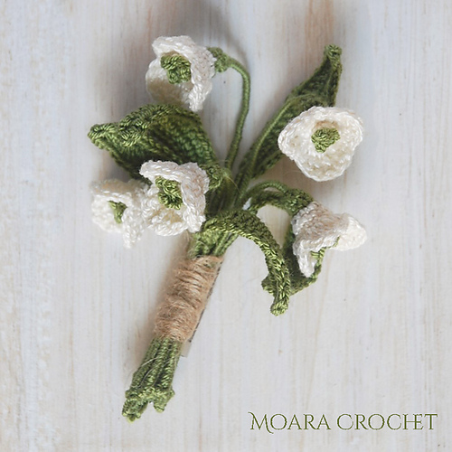 Ravelry: Snowdrop Flowers pattern by Roseanna Murray