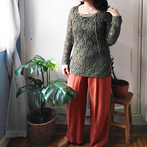 Ravelry: Chandra Tunic pattern by Roseanna Murray