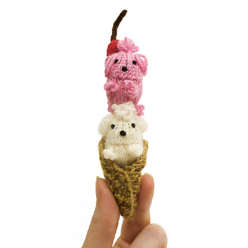 Ravelry: Ice Cream Doggie pattern by Anna Hrachovec