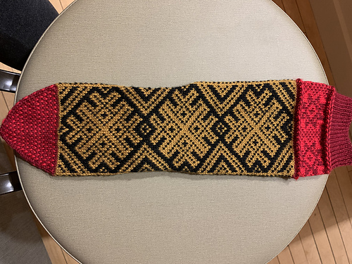 Ravelry: Great Comet Socks pattern by Caroline Johnson