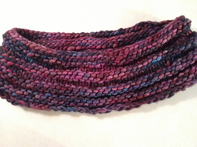 Ravelry: Mel's Easy Malabrigo Rasta Cowl pattern by Melissa Sax