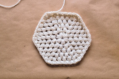 Ravelry: DIY hexagon wall hanging pattern by Mollie Makes