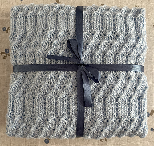 Ravelry: Sweet Whispers Baby Blanket pattern by Mollie May