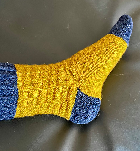 Ravelry: Janus Sock pattern by Molly Conroy