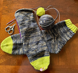 Ravelry: Simple Toe Up Sock pattern by Molly Conroy