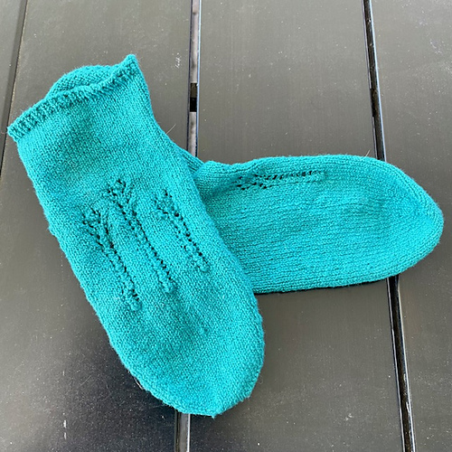 Ravelry: May Flowers Shorty Socks pattern by Molly Conroy