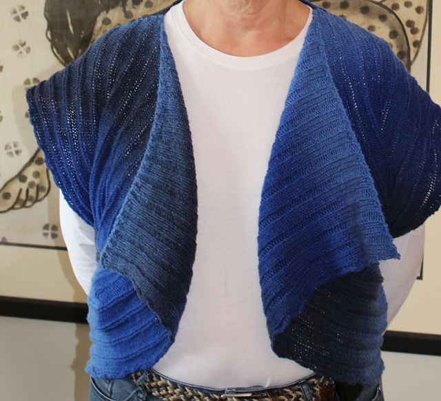 Ravelry: The Origami Jacket pattern by Linda Jensen