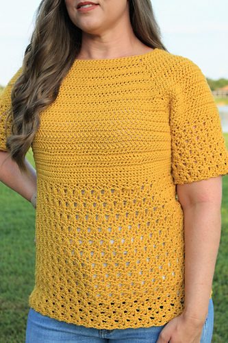 Ravelry: Primrose Blouse pattern by Michelle Ferguson