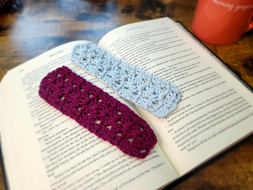 Ravelry: Book Bestie Bookmark pattern by Michelle Ferguson