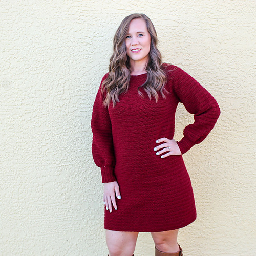 Ravelry: Delaney Sweater Dress pattern by Michelle Ferguson