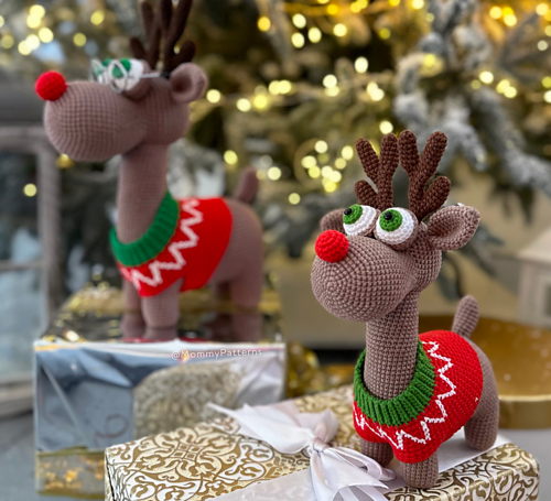 Ravelry: Reindeer Rudolph pattern by Shvetsova Olga