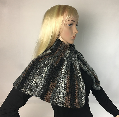 Ravelry: Brianna Crochet Capelet Outlander inspired pattern by ...