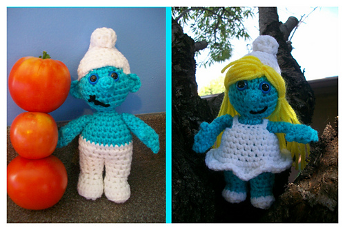 Ravelry: Smurf pattern by Emily Lucero Wood