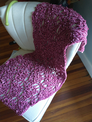 Ravelry: Fancy Shells Wrap pattern by Shannon Mullett-Bowlsby