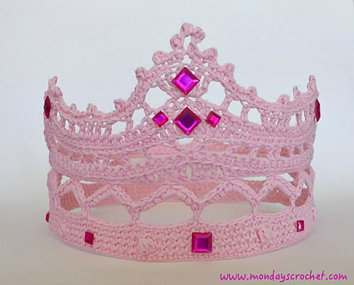 Ravelry: Princess´s crown pattern by Mondays crochet