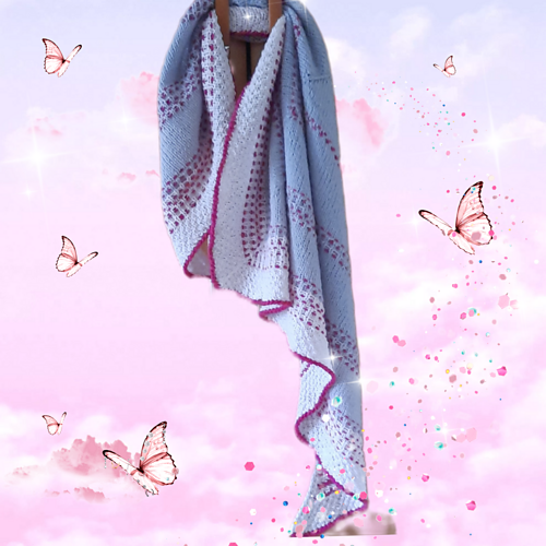 Ravelry: MiniShawlClub #3 - Magic Dots pattern by Hinterm Stein