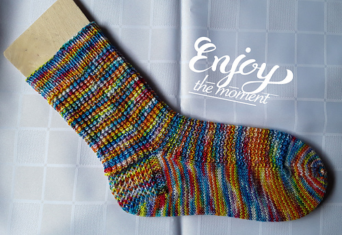 Ravelry: Reverse Socks pattern by All Knit Up Designs