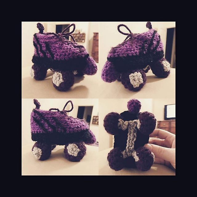 Ravelry: Roller Skate pattern by Brianna Parmley