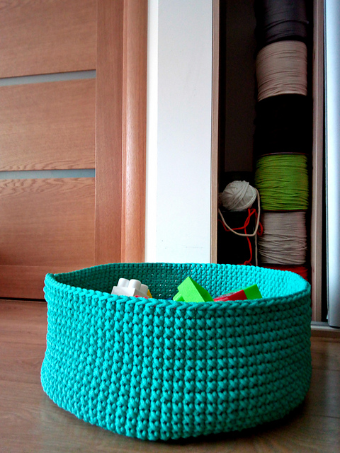 Ravelry: Toy storage basket pattern by Simona Kastanauskiene