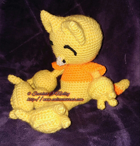 Ravelry: Pokemon: Abra pattern by Janelle Highland