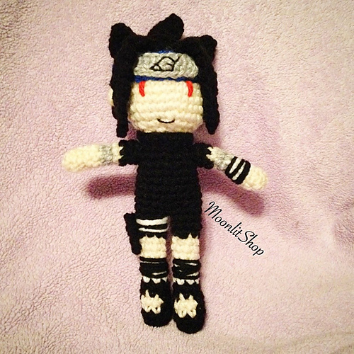 Ravelry: Sasuke Uchiha Chunin Exams pattern by MoonlitShop Patterns