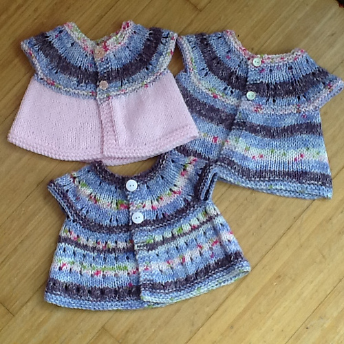 Ravelry: all-in-one baby top pattern by marianna mel