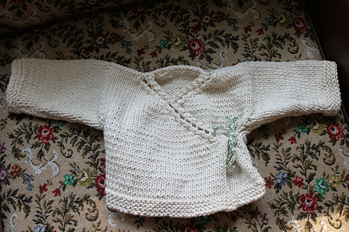 Ravelry: Baby Wrap Sweater pattern by Erika Flory