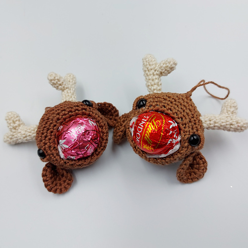 Ravelry: Rudolph Ornament pattern by By Morgan