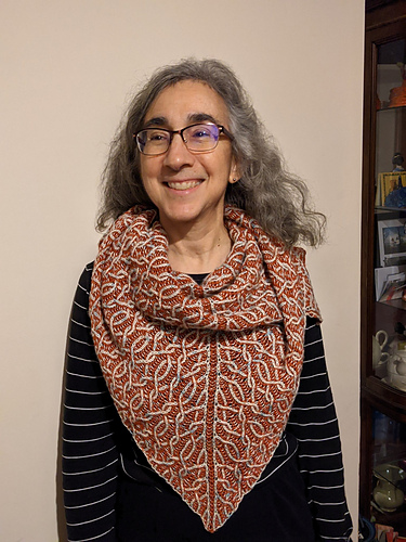 Ravelry: Entwined Queen's Shawl pattern by Julia Decker